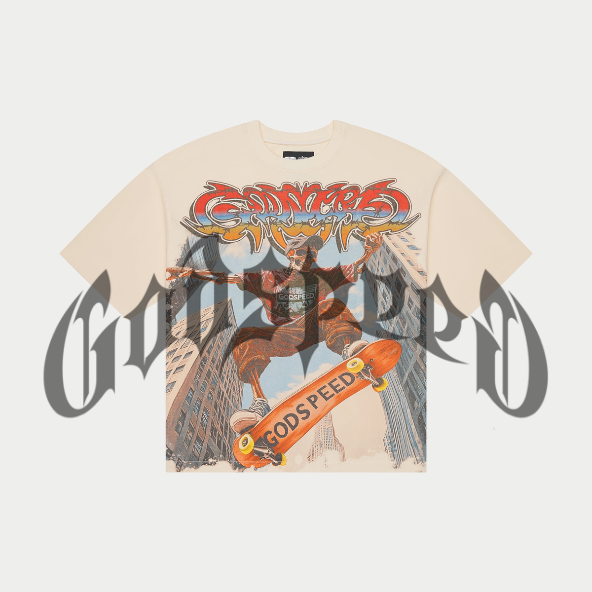 Godspeed Ollie T-Shirt Bone – Common Hype