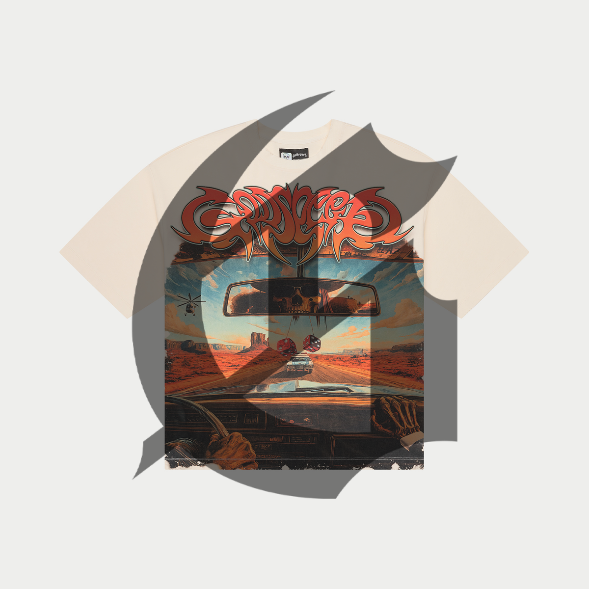 Godspeed On The Run T-Shirt Bone – Common Hype