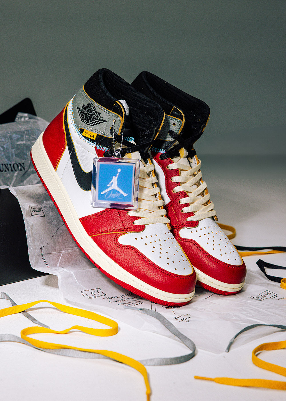 All New Union x Jordan 1 Retro High LA Chicago Shadow All New Union x Jordan 1 Retro High LA Chicago Shadow