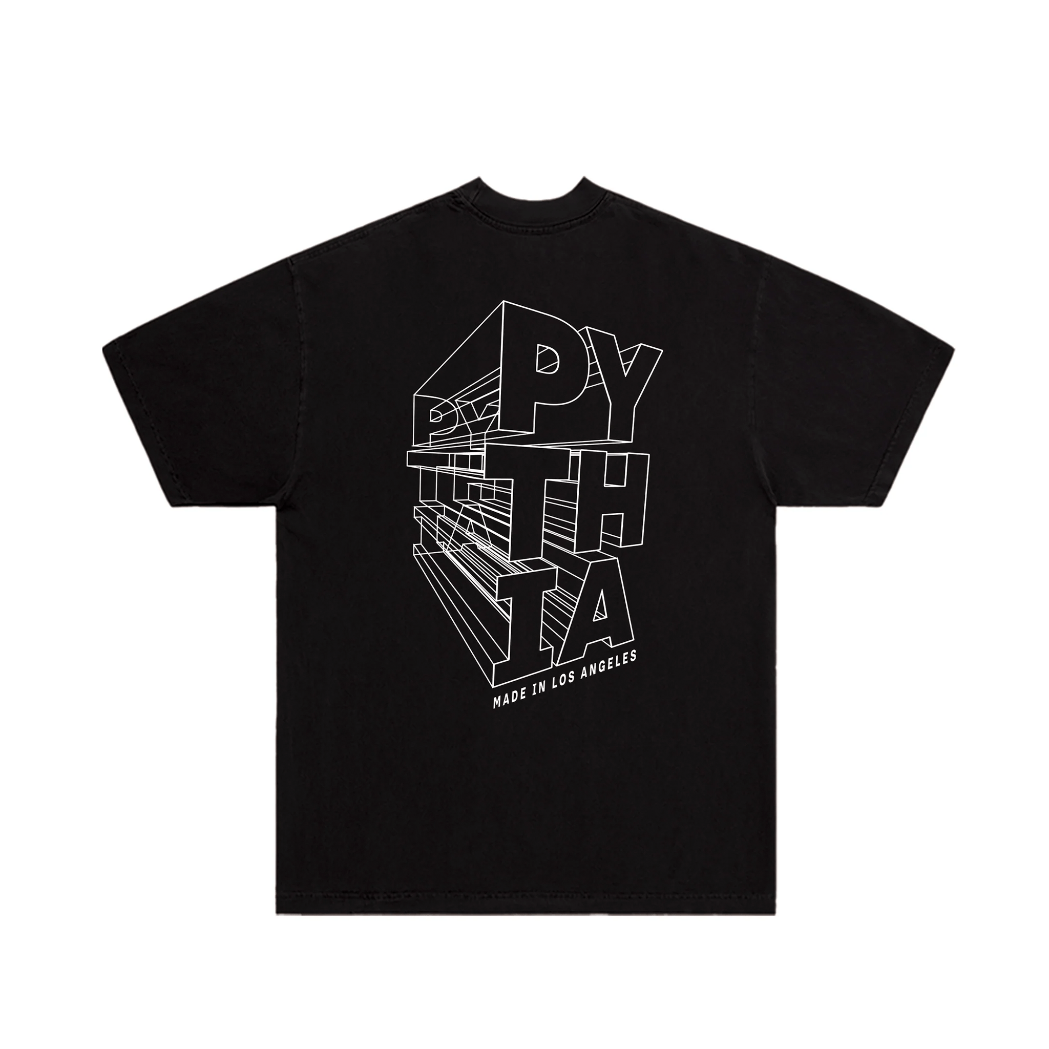 Pythia Wireframe Tee Black – Common Hype